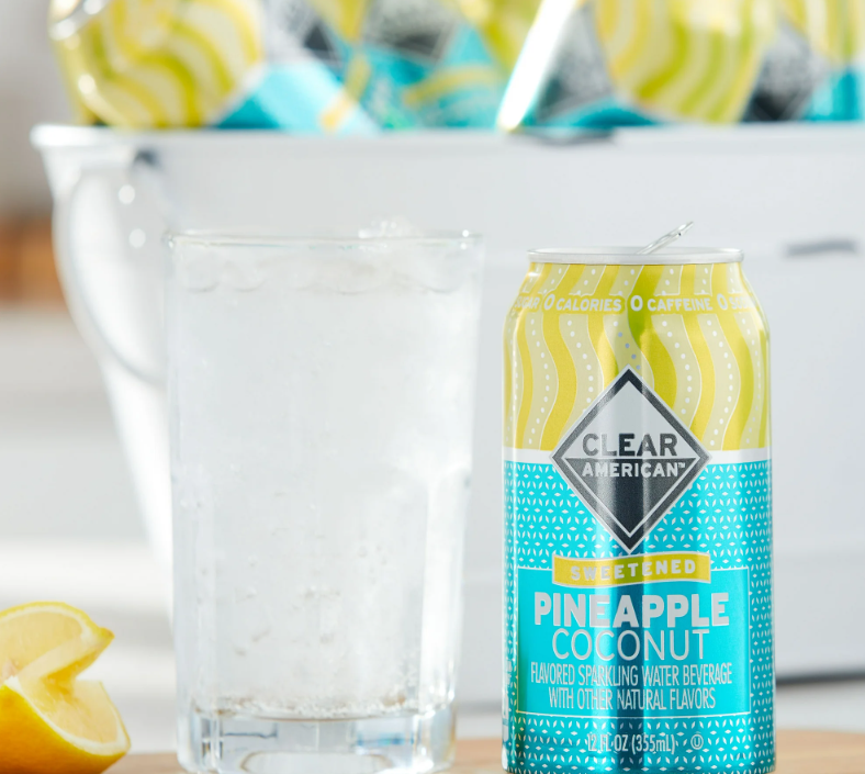 Clear American Pineapple Coconut Sparkling Water